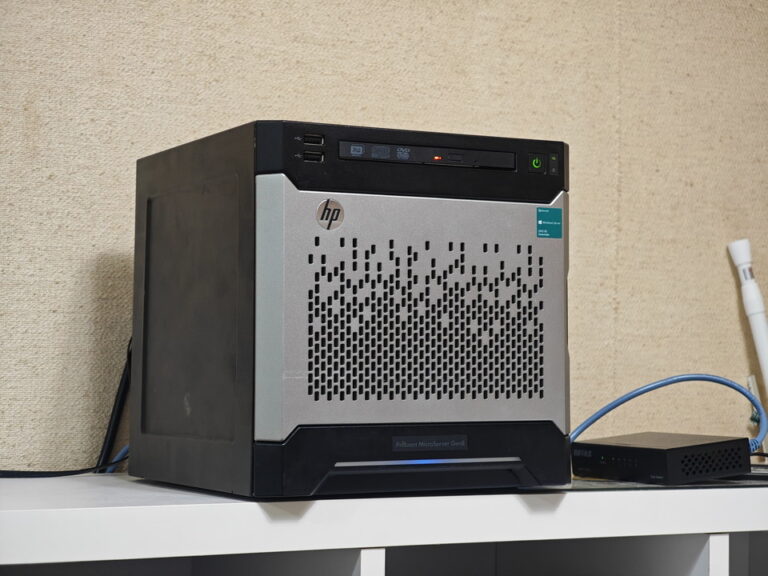 HDDの組合せ自由！！OMV6とHP Micro ServerでNAS自作してみた | myounakodawari's blog